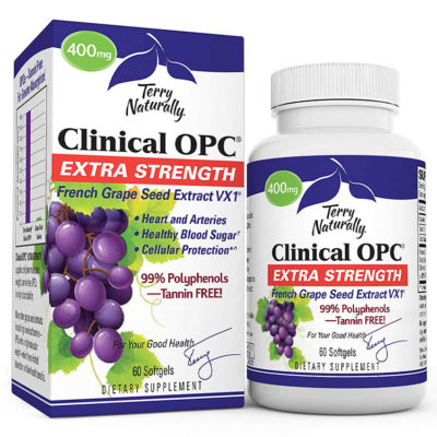 Clinical OPC Extra Strength - French Grape Seed Extract - 2 Pack ...